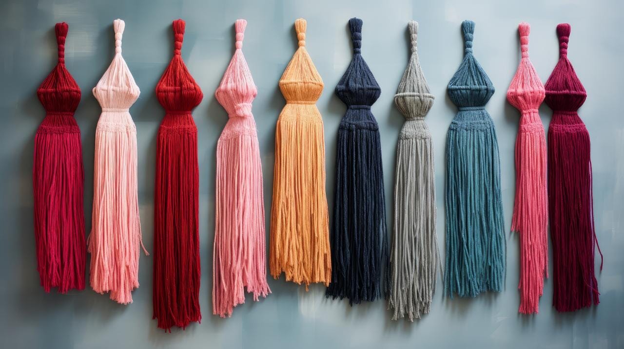 How to Make a Tassel with Yarn - Knit in a Box