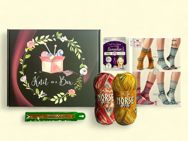 December 2024 Special Edition Sock Box - Knit in a Box